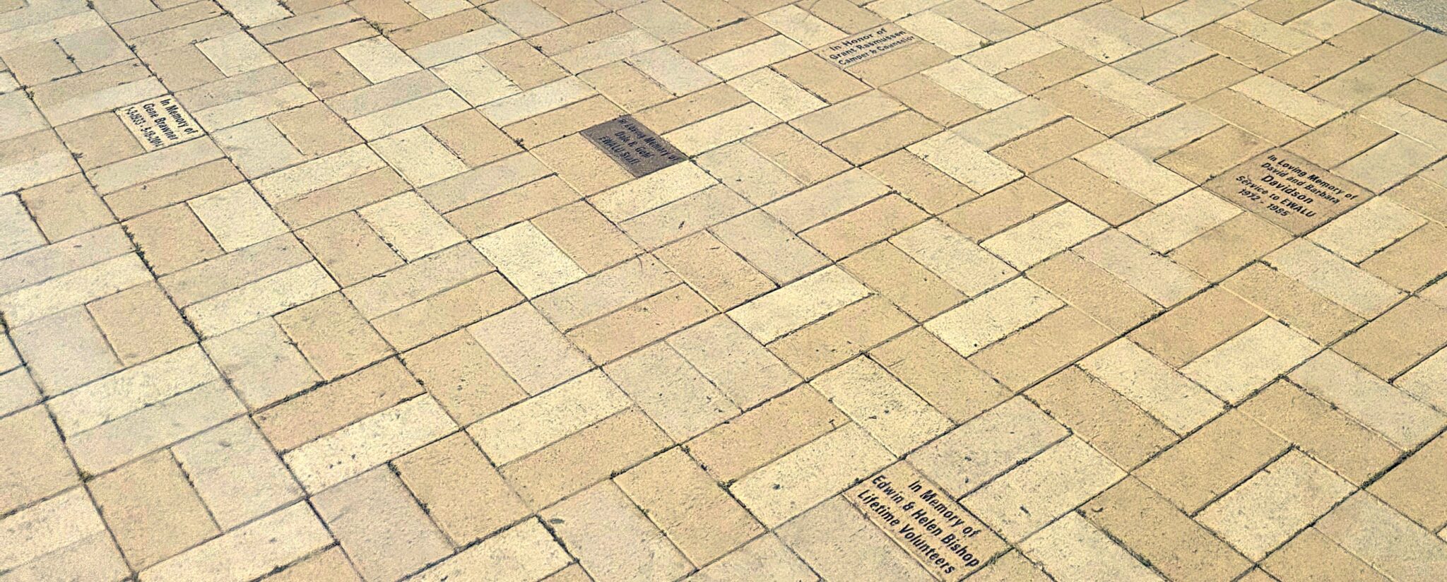 Engraved Pavers - Ewalu Camp & Retreat Center